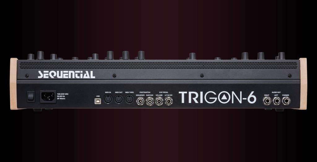 Sequential Trigon-6 Desktop Module: ahora en módulo y con soporte MPE | Hispasonic